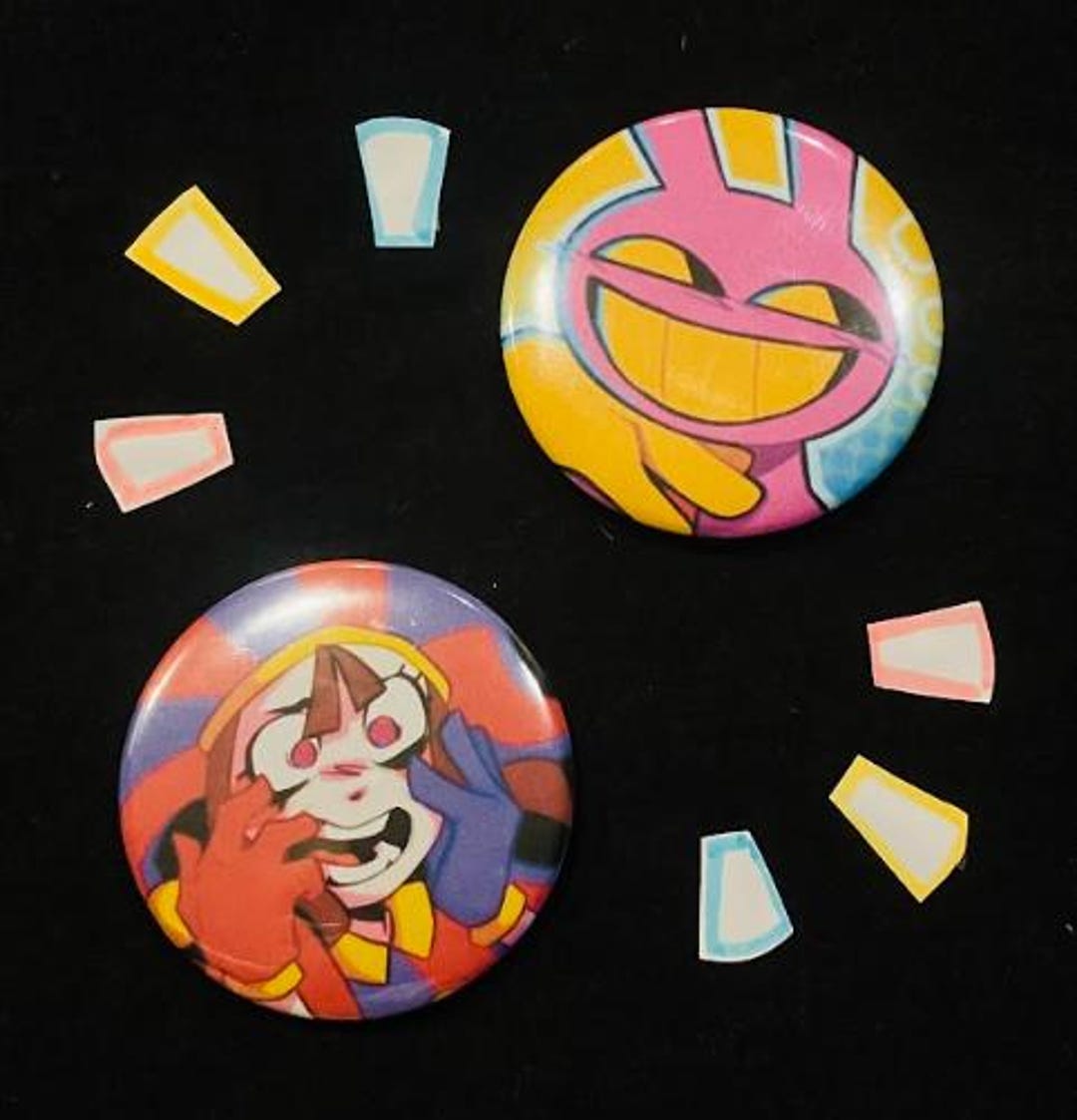 Pomni & Jax Pin Pack - Etsy