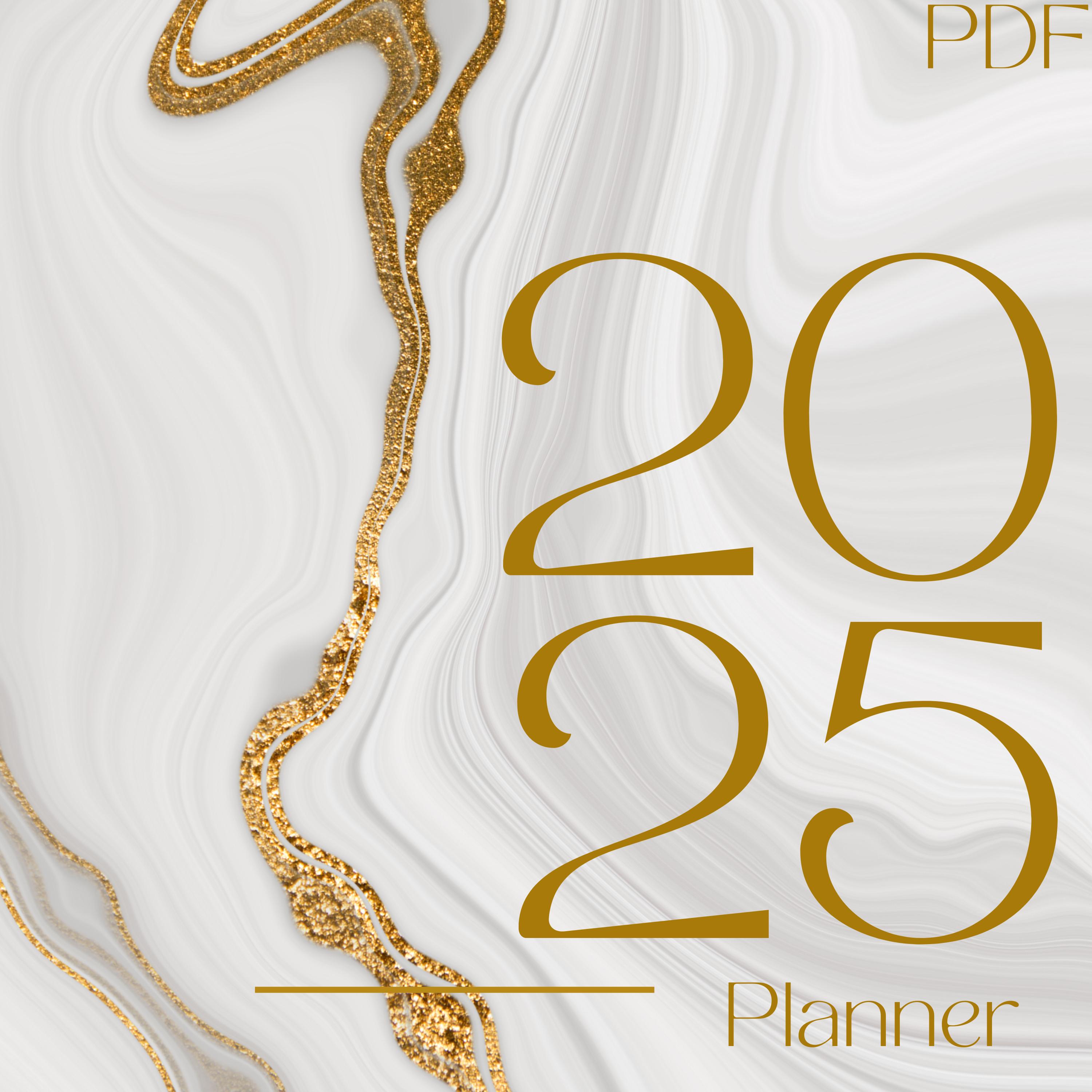 DIGITAL PLANNER 2025 PDF - Etsy
