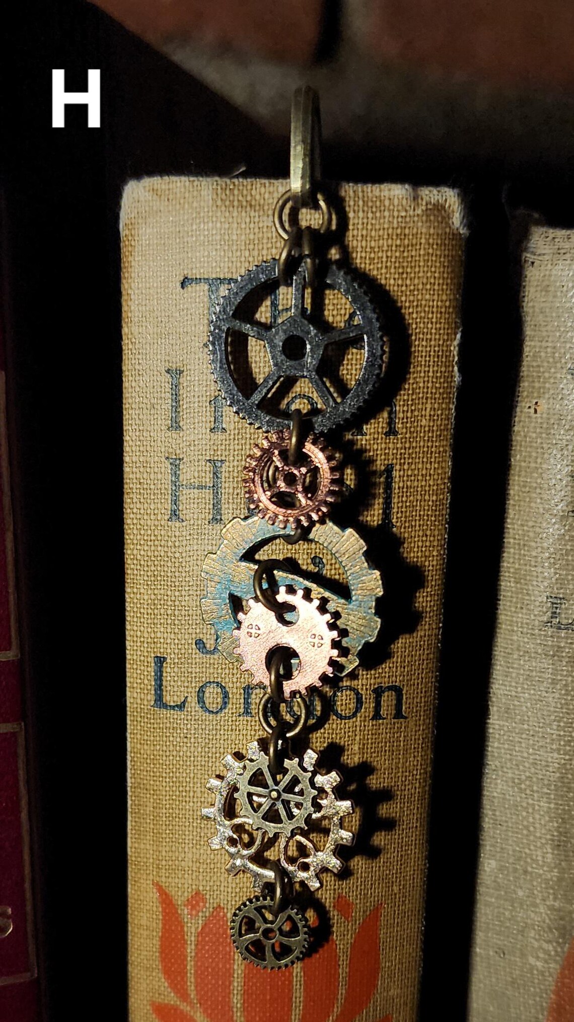Steampunk Gear Bookmarks - Handmade Hook Bookmarks - Etsy