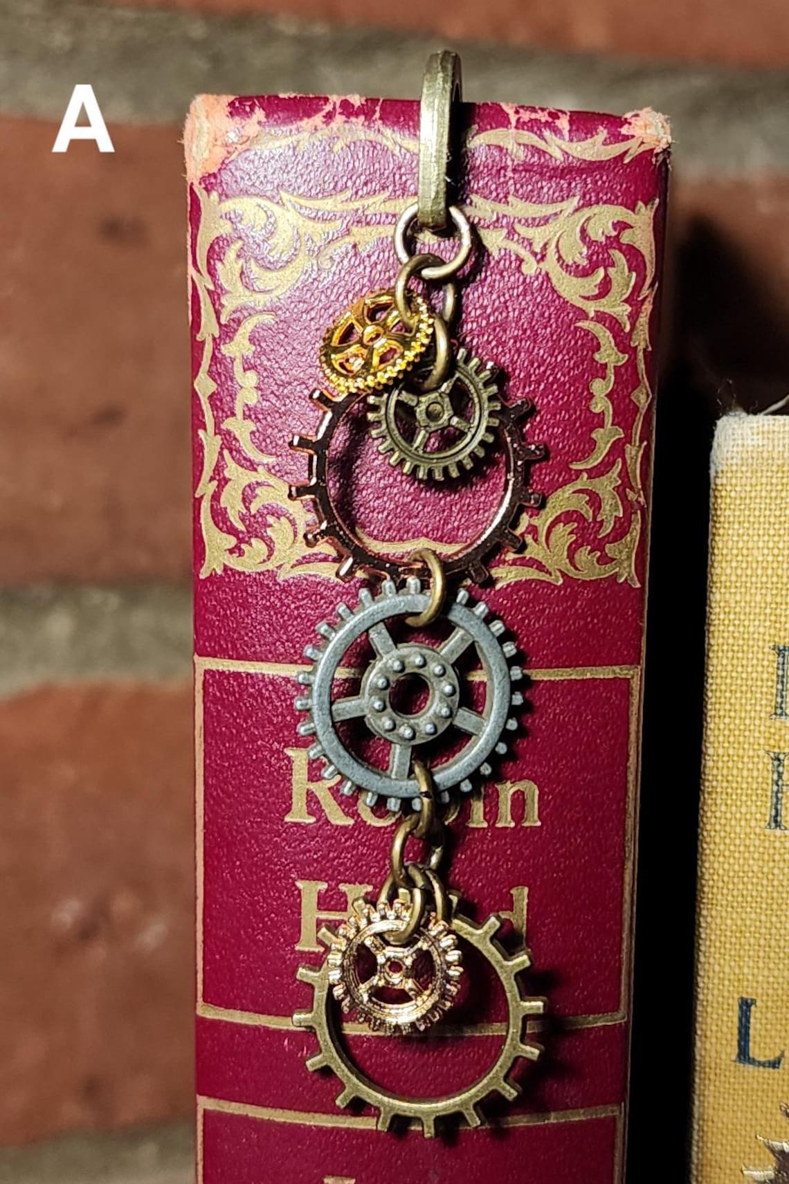 Steampunk Gear Bookmarks - Handmade Hook Bookmarks - Etsy