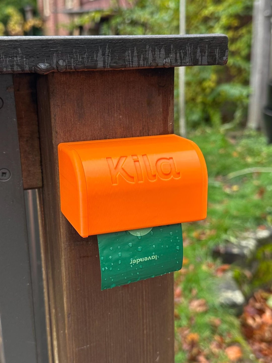 Custom Dog Poop Bag Dispenser - Mounted - Etsy