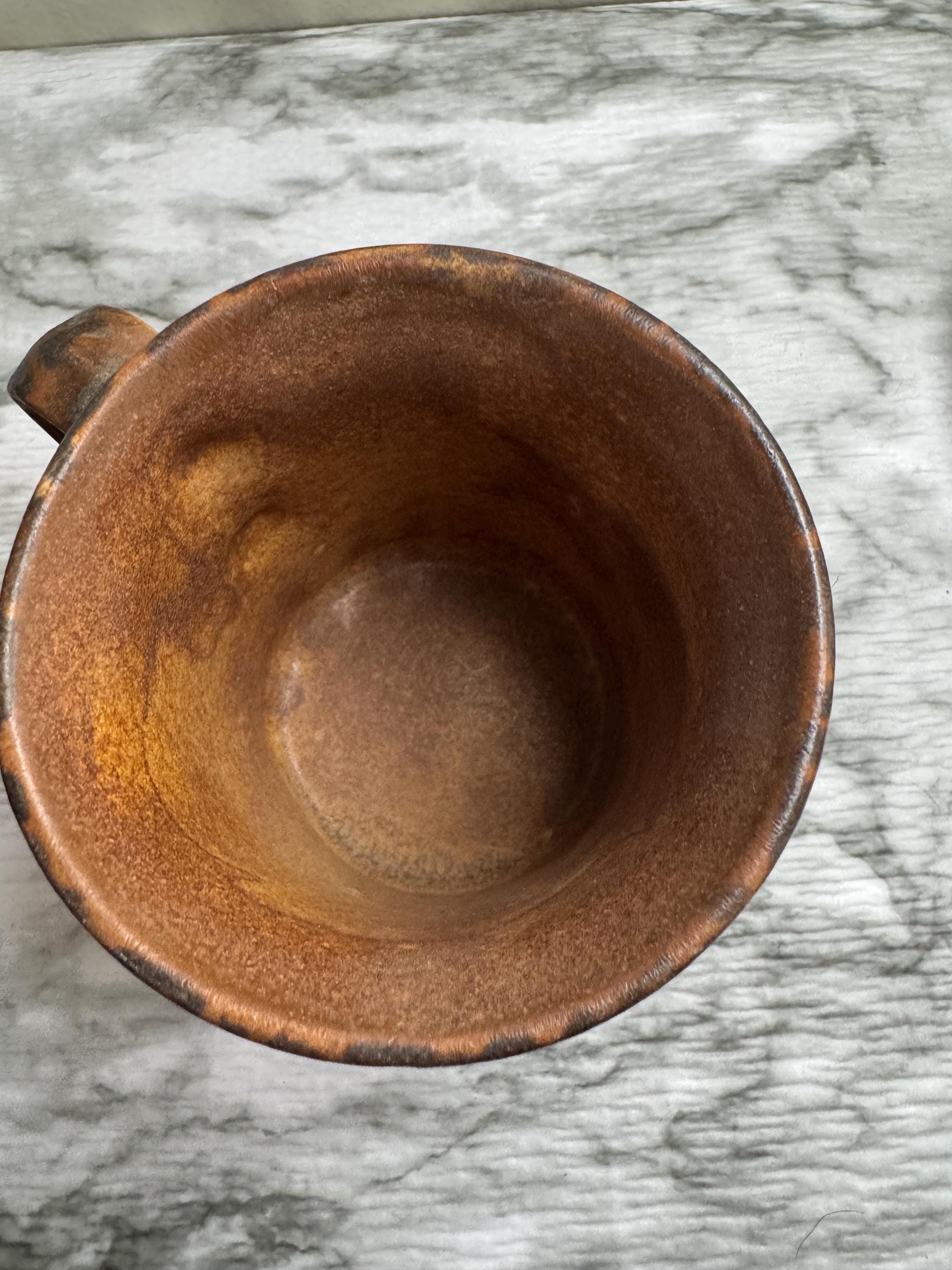 Pair of Vintage Mccoy Pottery Mugs - Etsy