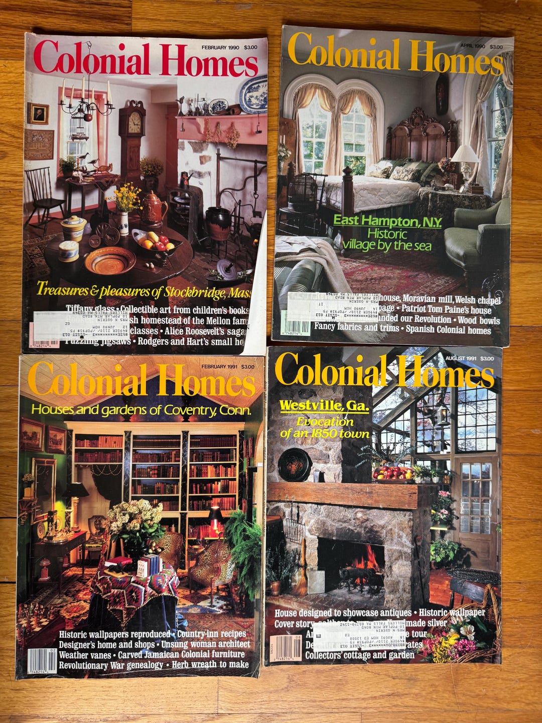 4 Vintage Colonial Home Magazines From the 1990’s - Etsy