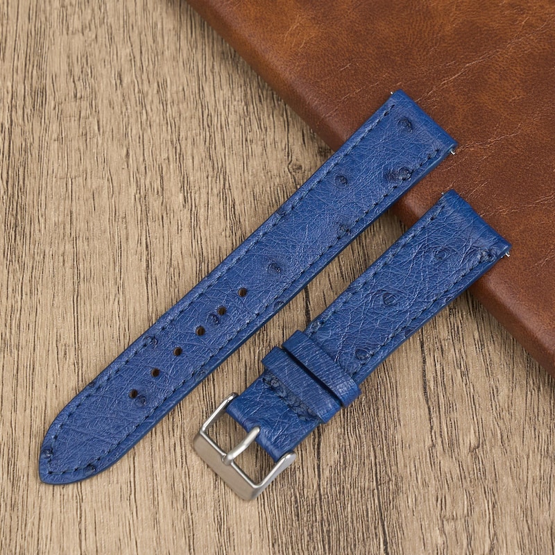 Blue 18mm Watch Band - Etsy