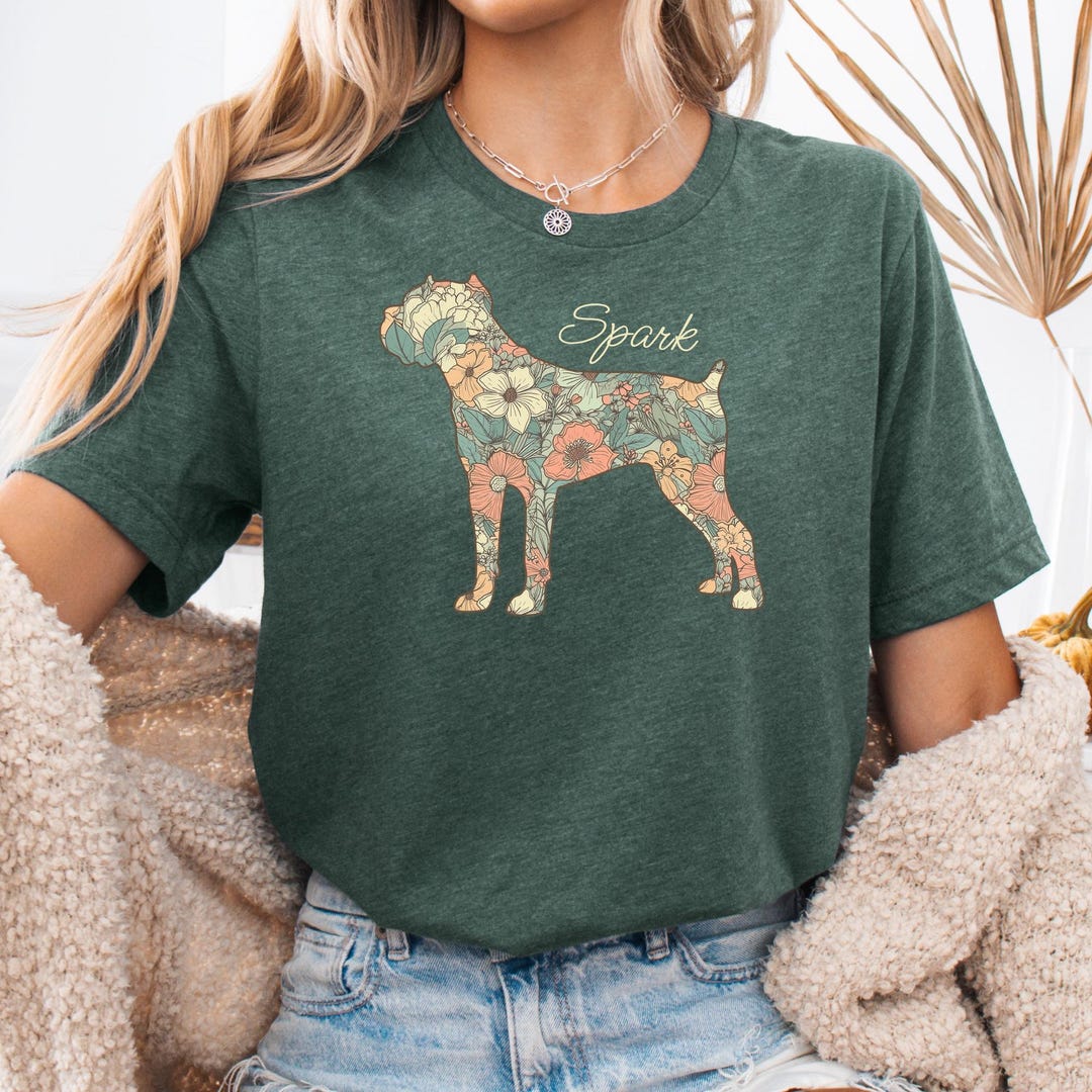 Personalized Cane Corso Shirt, Custom Name Cane Corso Owner Tshirt Gift ...