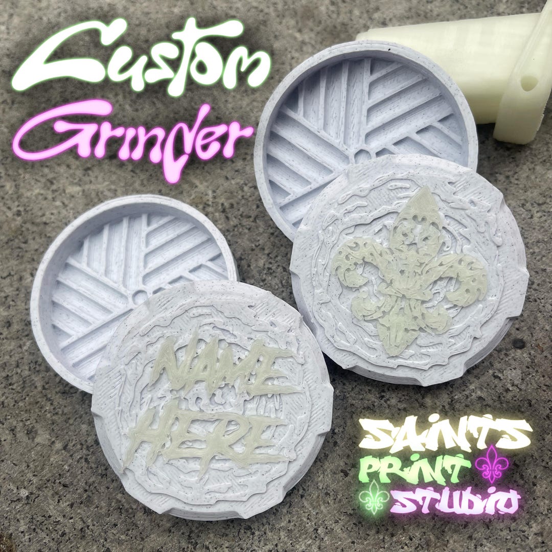 3D Printed Custom Grinder - Etsy