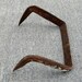 Early 17th - 18th Century Hand Forged Iron Primitive Beam Staple ...