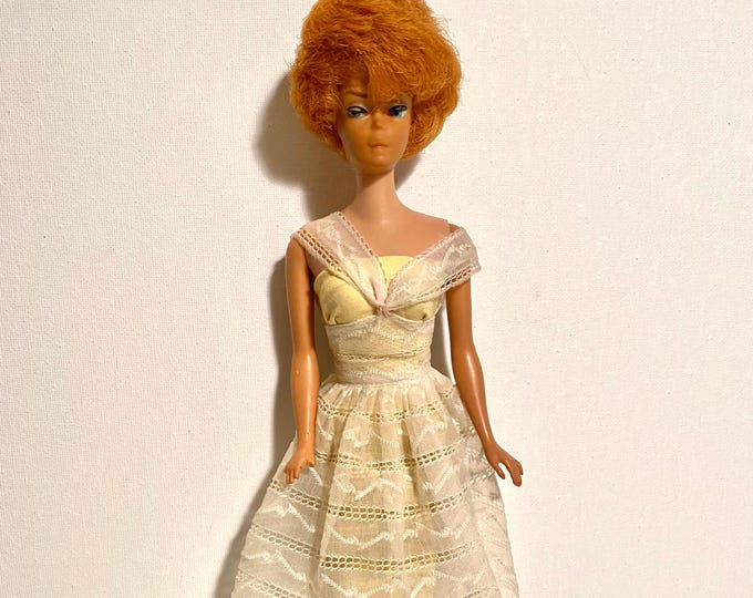 Vintage Blonde Bubble Cut Barbie Doll - Rooted Bubble Cut - Standard ...