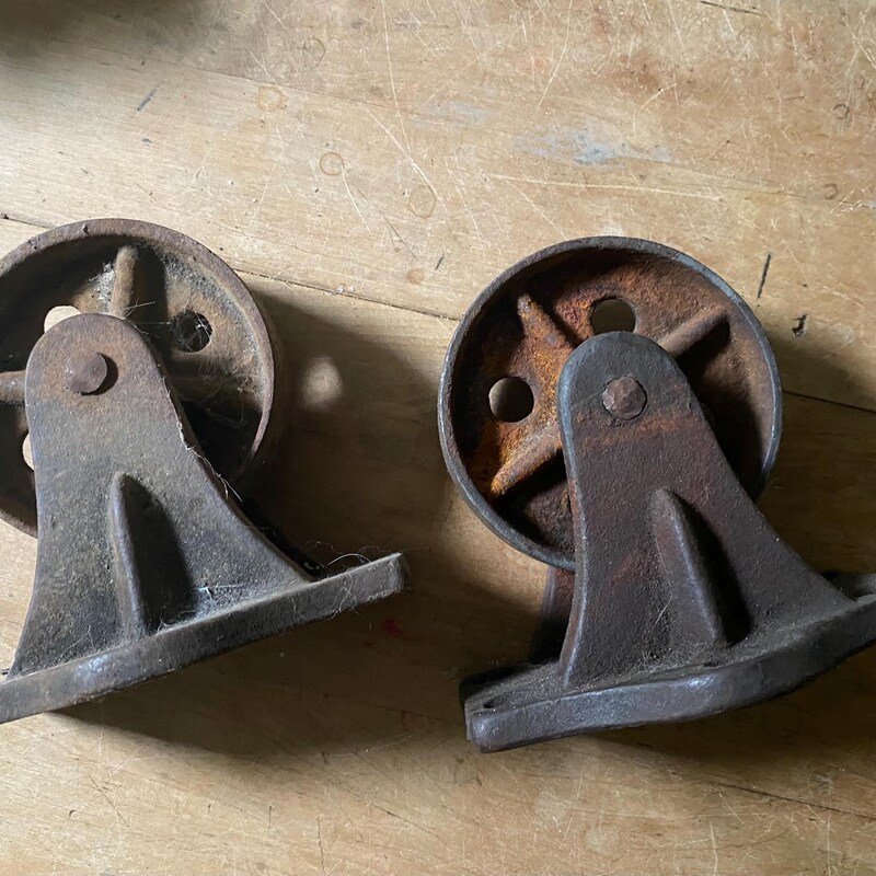 Vintage Caster Wheels - Etsy