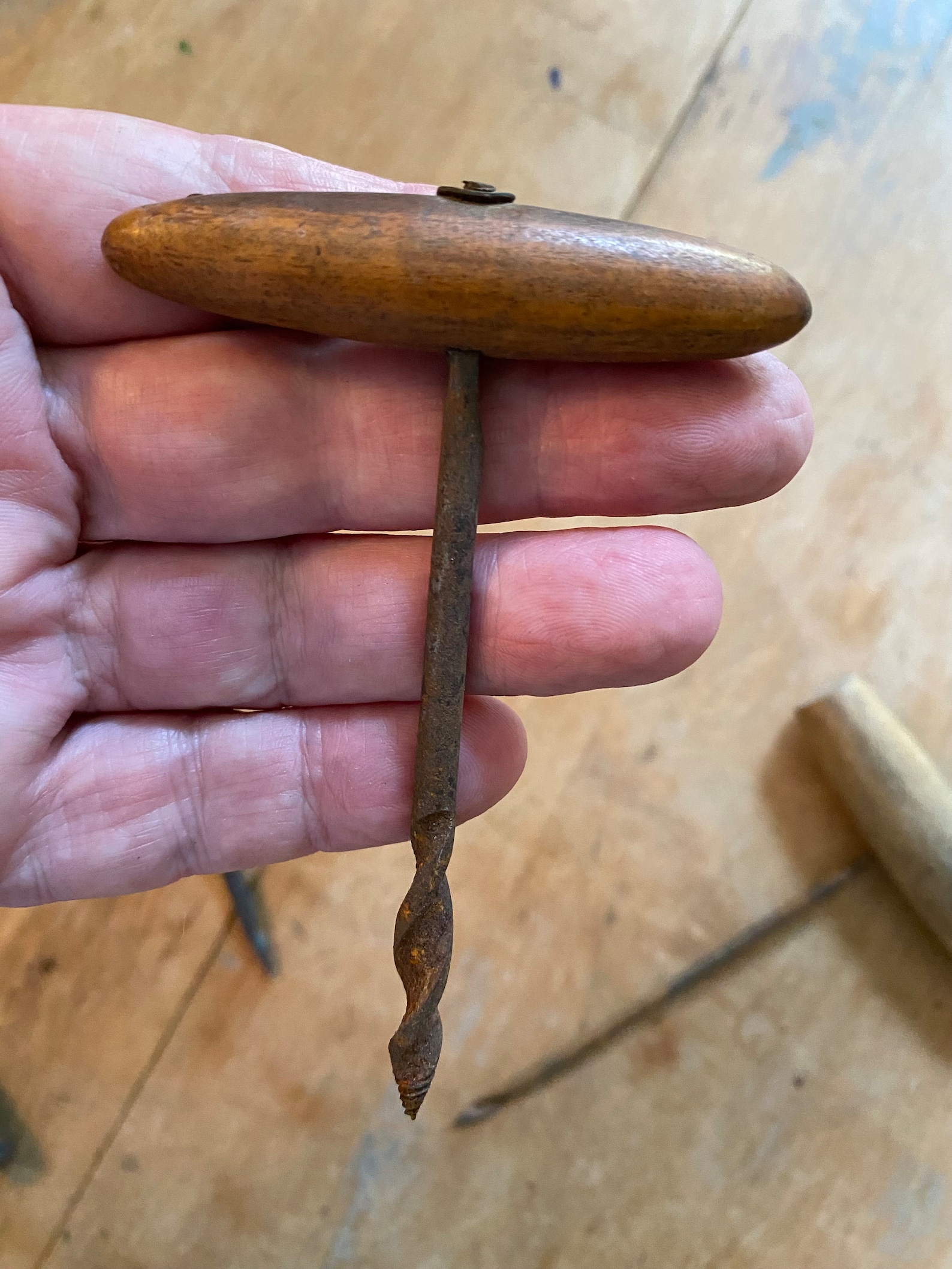 6 - Antique Drill Tip Awls - 2 With Solid Metal Handles - Etsy