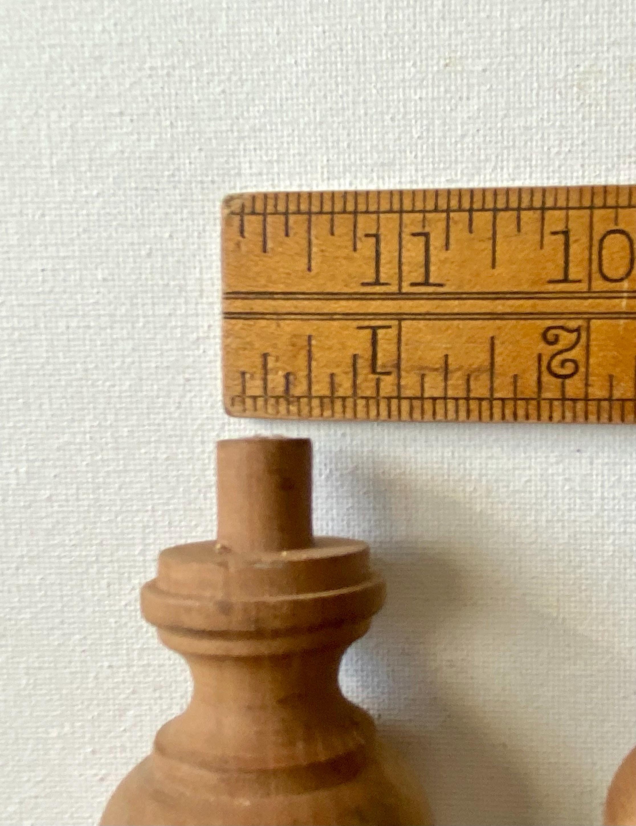Pair Antique Case (?) Clock Finials - 4 1/4” Unfinished Maple (?) - Etsy
