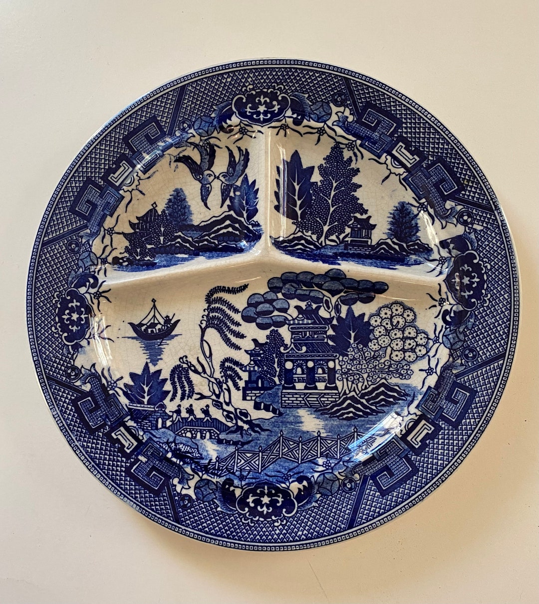Muri Yama or Muriyama Japan Blue & White "willowware" Transferware ...