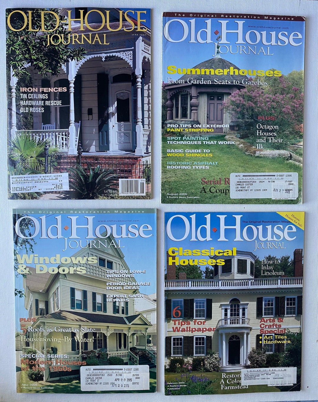 4 Issues OLD HOUSE JOURNAL Magazine Lot 5 - Etsy