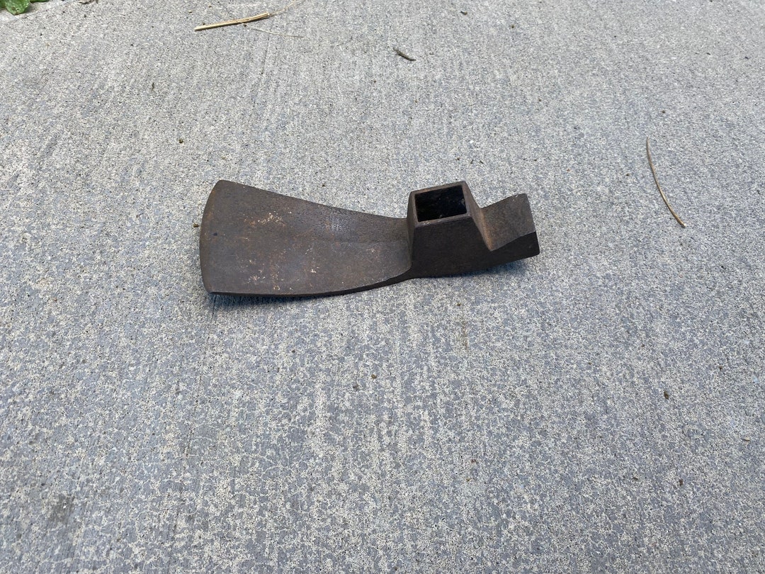 No. 5 Eagle Stamped Antique Forged Iron Carpenter's Adze Railroad Adze ...