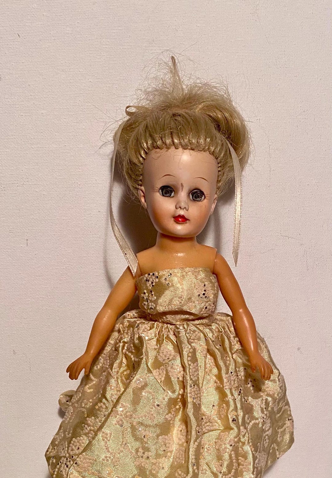 Vintage 10" Uneeda Suzette Doll - Hard Plastic Twist Waist Body - Vinyl ...