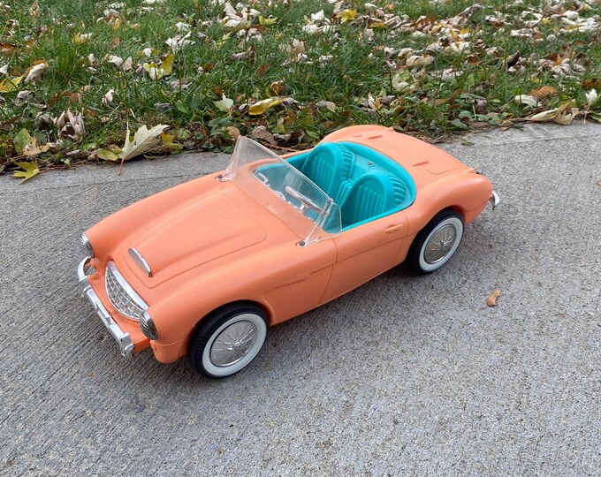 1962 Barbie 18” Austin Healey 3000 Convertible Car by Mattel - Etsy