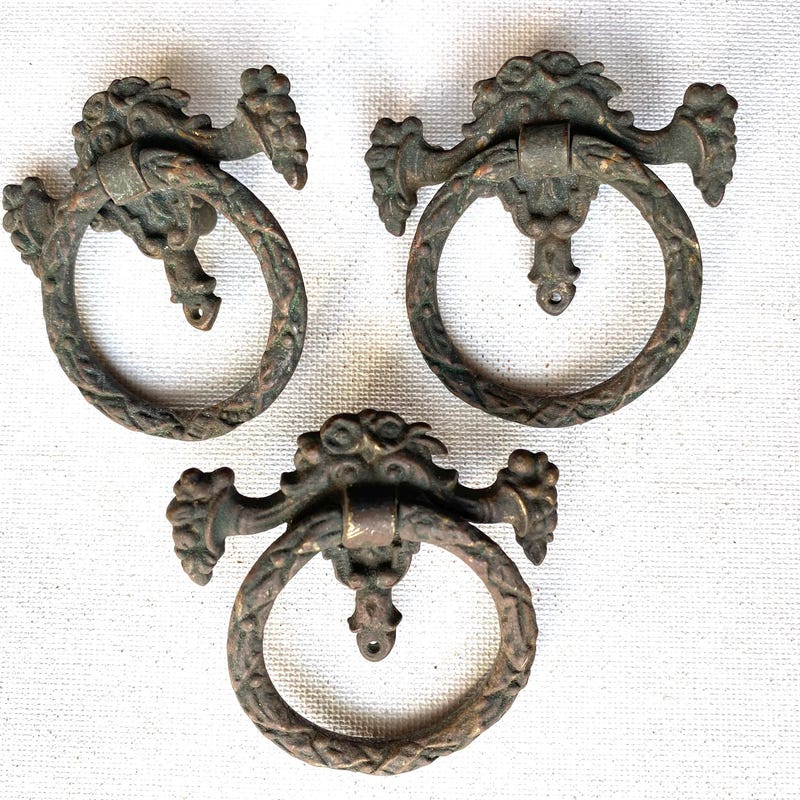 Ring Drawer Pulls - Etsy