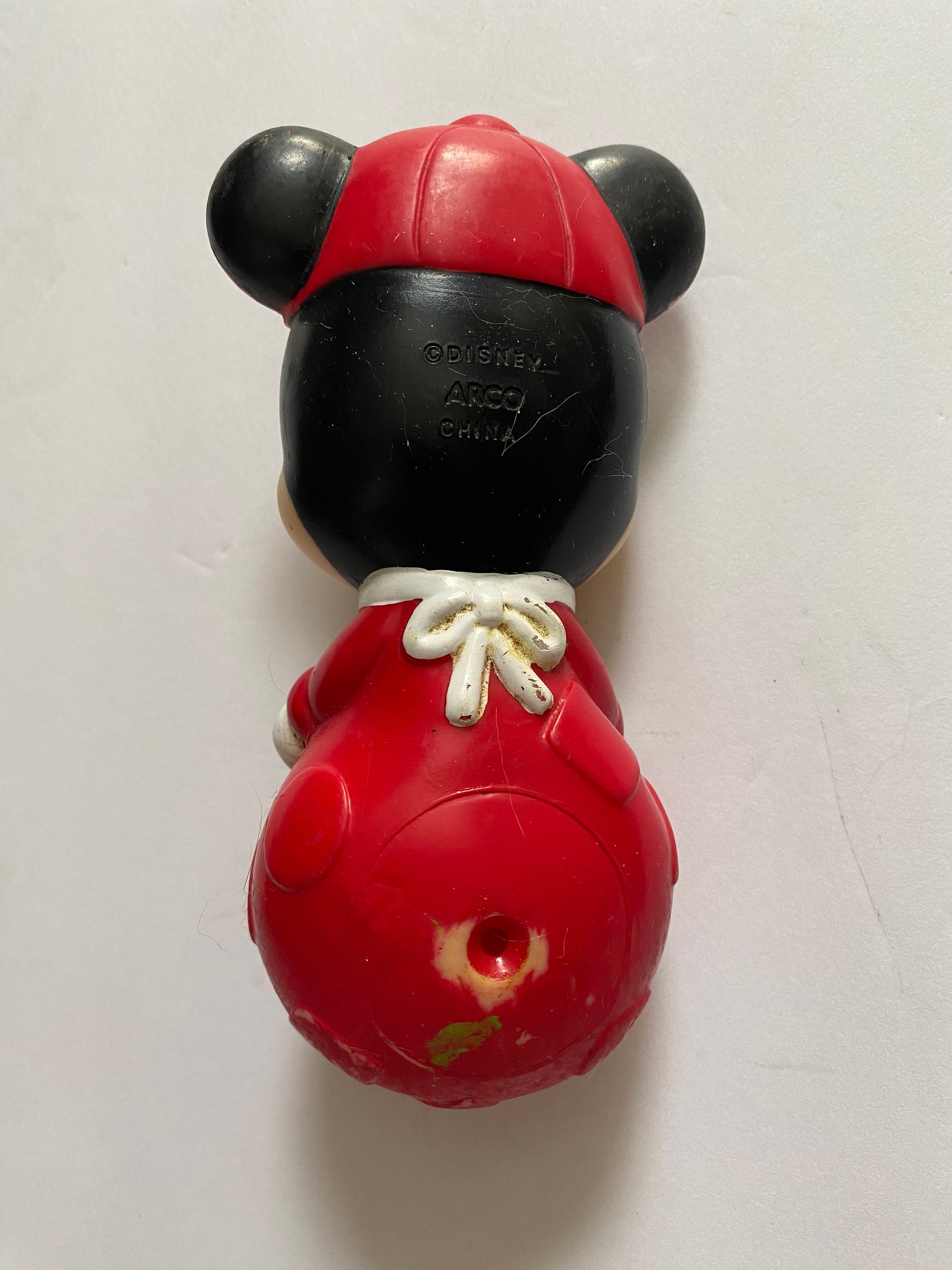 Vintage Walt Disney ARCO Mickey Mouse Squeaky Toy - Etsy