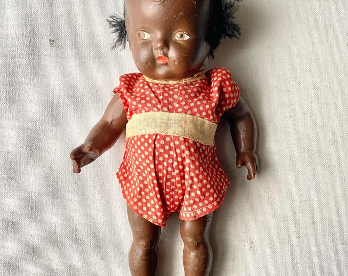 1930’s African American Composition Doll - 10 1/2” - Unmarked - TLC ...