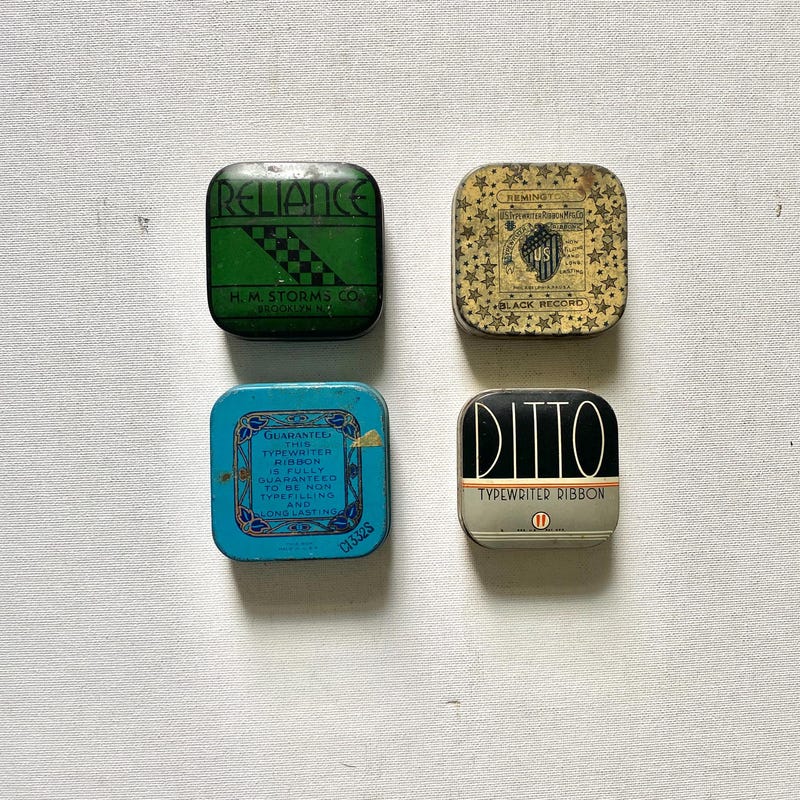 Typewriter Tins - Etsy