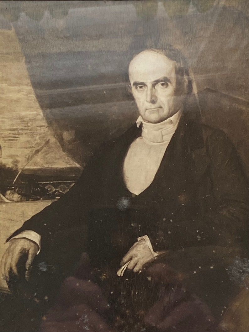 Daniel Webster by George Healy Early Photo Print From the National ...