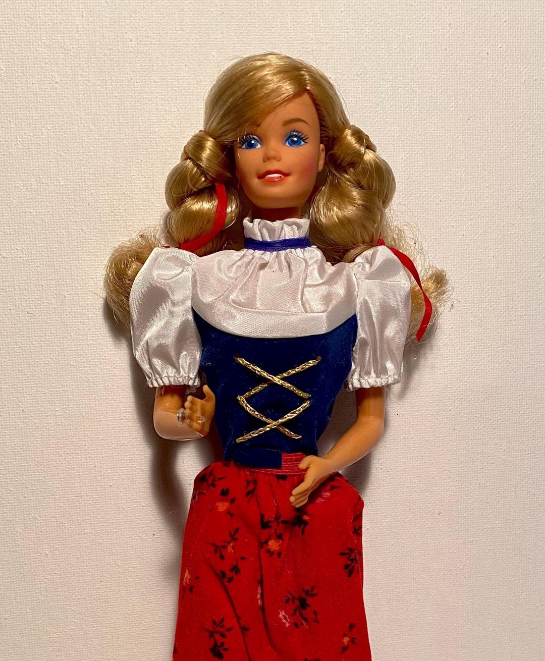 1980’s Barbie Dolls of the World - Swiss Barbie Doll #7541 - Etsy