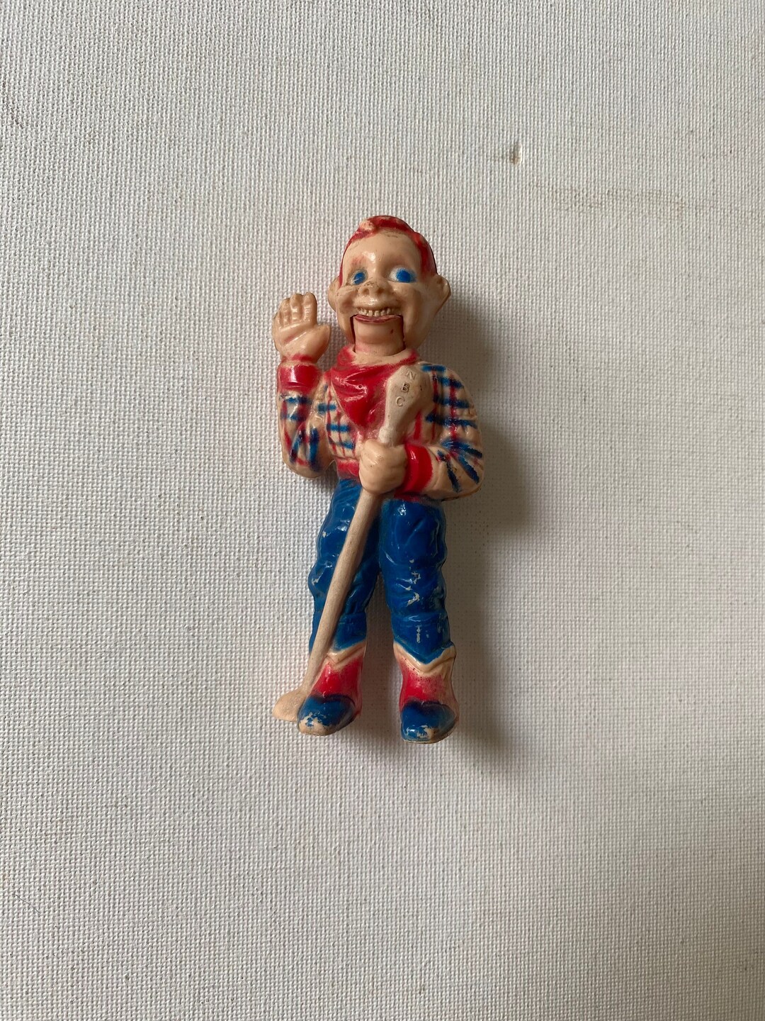 Original NBC Bob Smith HOWDY DOODY Figure With Movable Mouth - Broken ...