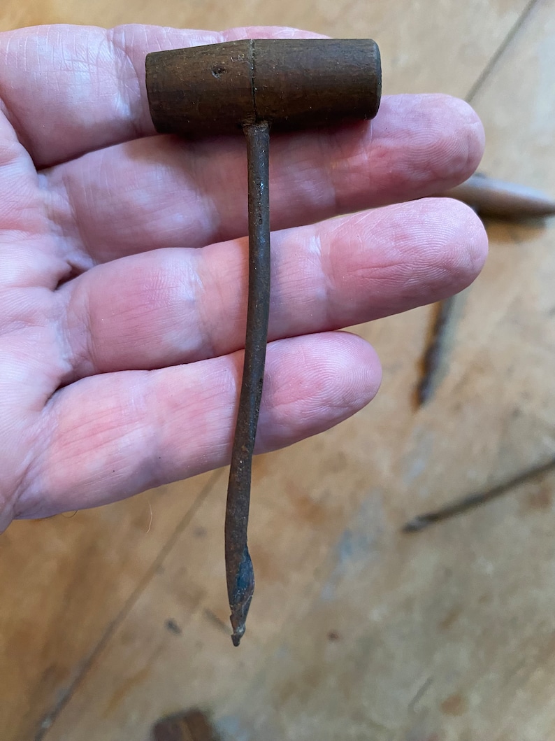 6 - Antique Drill Tip Awls - 2 With Solid Metal Handles - Etsy