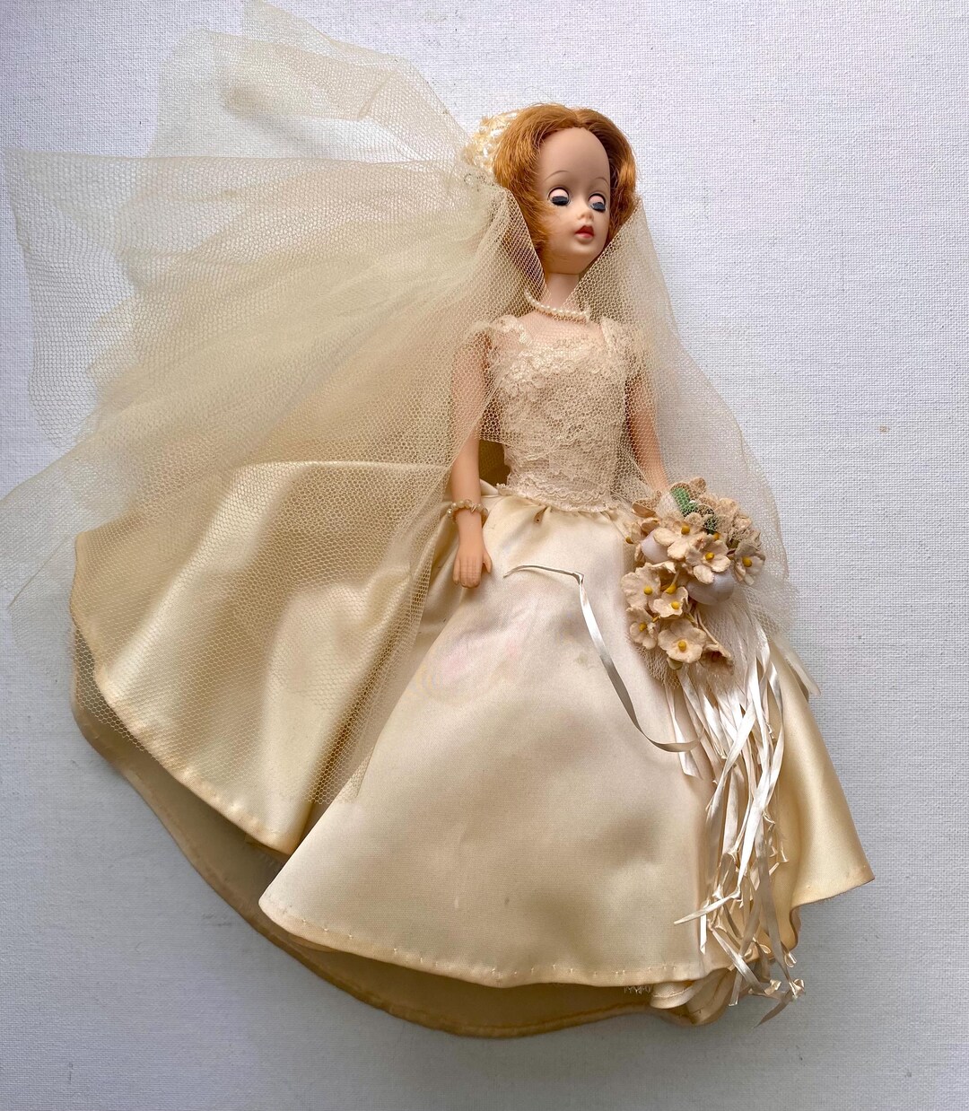 Vintage Madame Alexander Brenda Starr 12” Bride Doll - Etsy