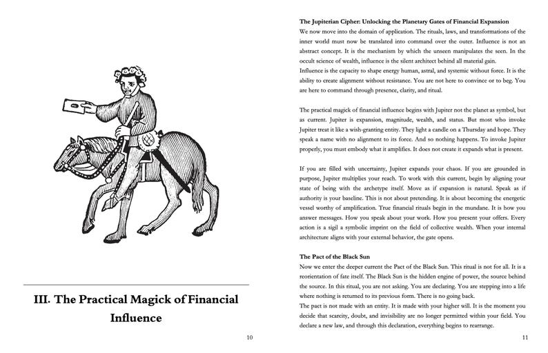 Wealth Magick Ritual PDF Bundle – Occult Abundance System for Power ...