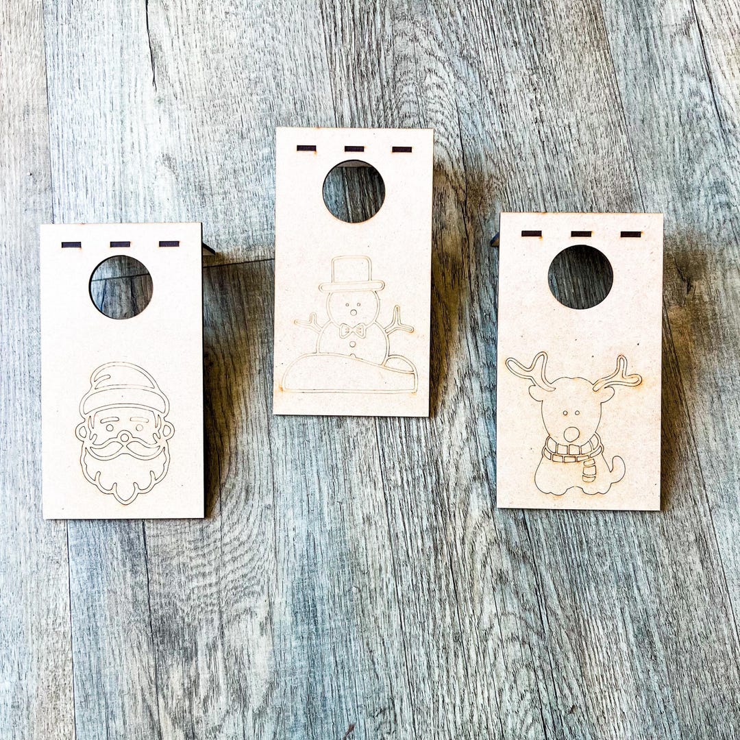 Engraved Mini Corn Hole Game: MDF Quarter Toss, Party Favor | Christmas ...