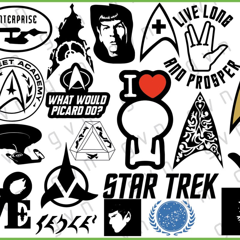 Star Trek Svg File - Etsy