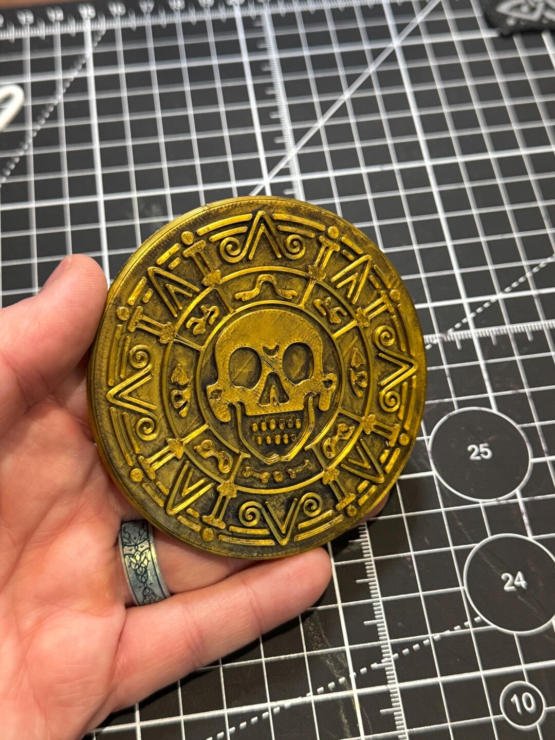 3d-printed Pirate Coin Cruise Inspired Stateroom Door Magnet - Etsy