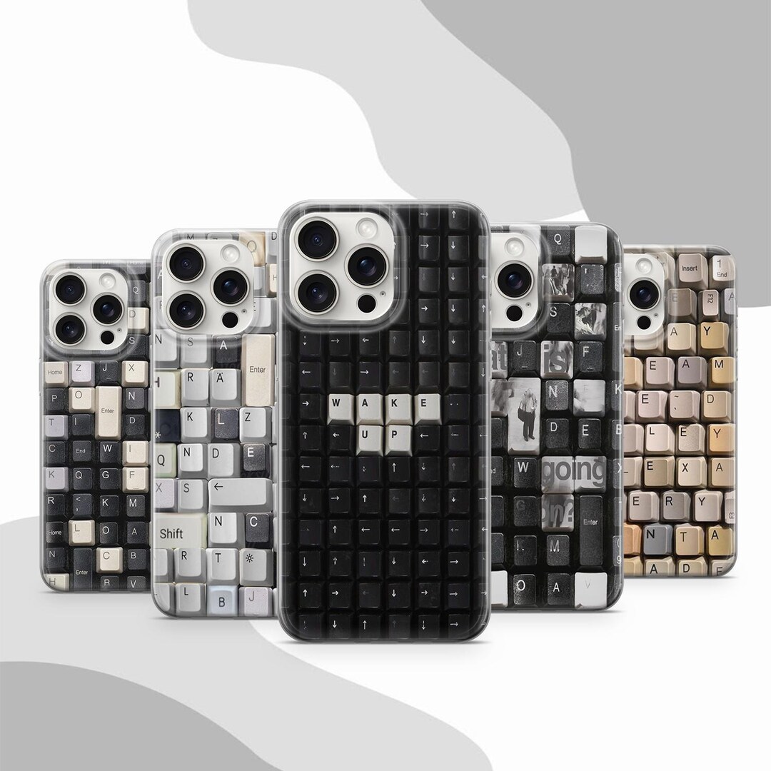 Computer Keyboard Phone Case Keyboard Key Cover Laptop Pc Case iPhone ...