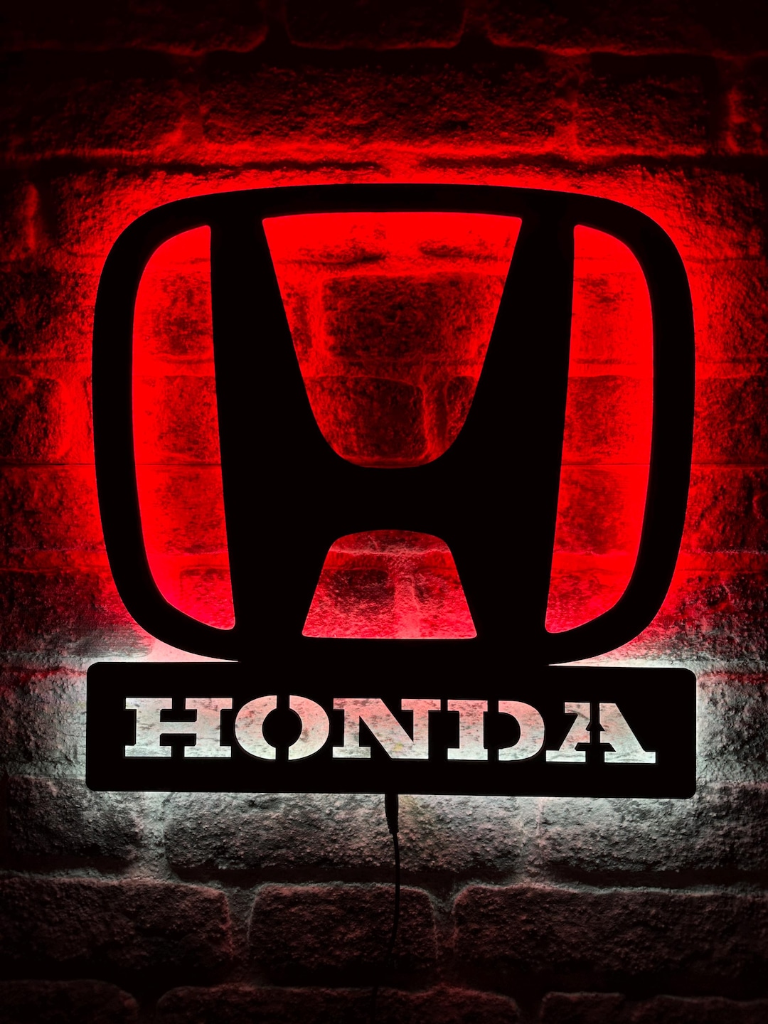 Honda Led Sign, Honda Wall Art, Honda Wall Sign, Honda Wall Decor ...