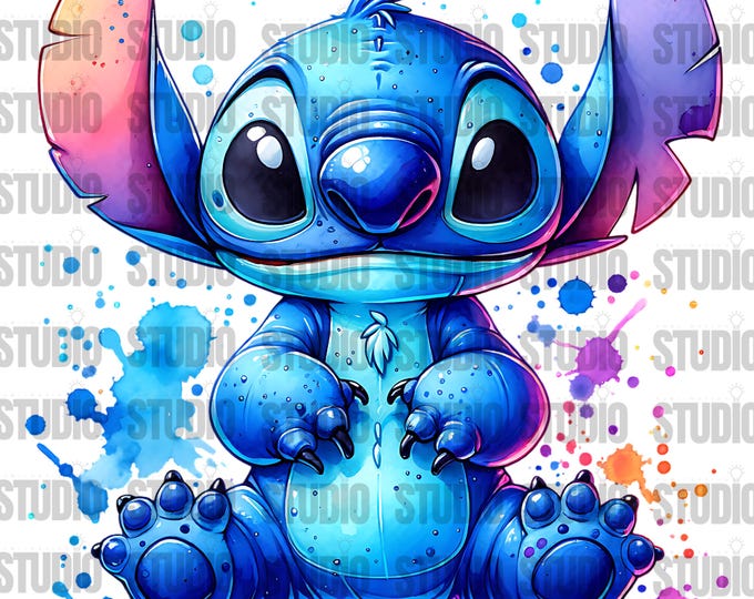 Magic Stitch Watercolor PNG Sublimation Design Instant Digital Download ...