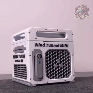 Gaxbox As2 Mini-itx Computer Case White Itx Case Custom PC Case 3D ...