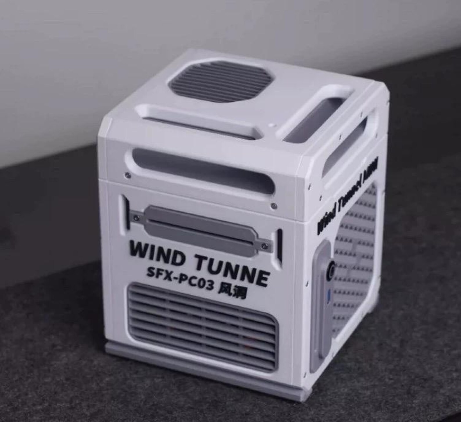 Gaxbox As2 Mini-itx Computer Case White Itx Case Custom PC Case 3D ...