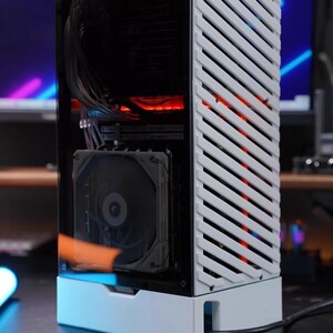 Gaxbox As10 Mini-itx Computer Case White Itx Case Custom PC Case 3D ...