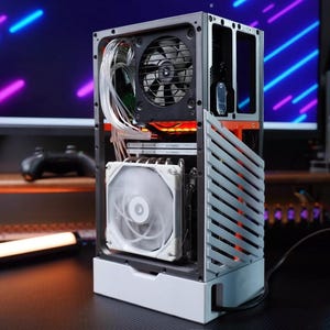 Gaxbox As10 Mini-itx Computer Case White Itx Case Custom PC Case 3D ...