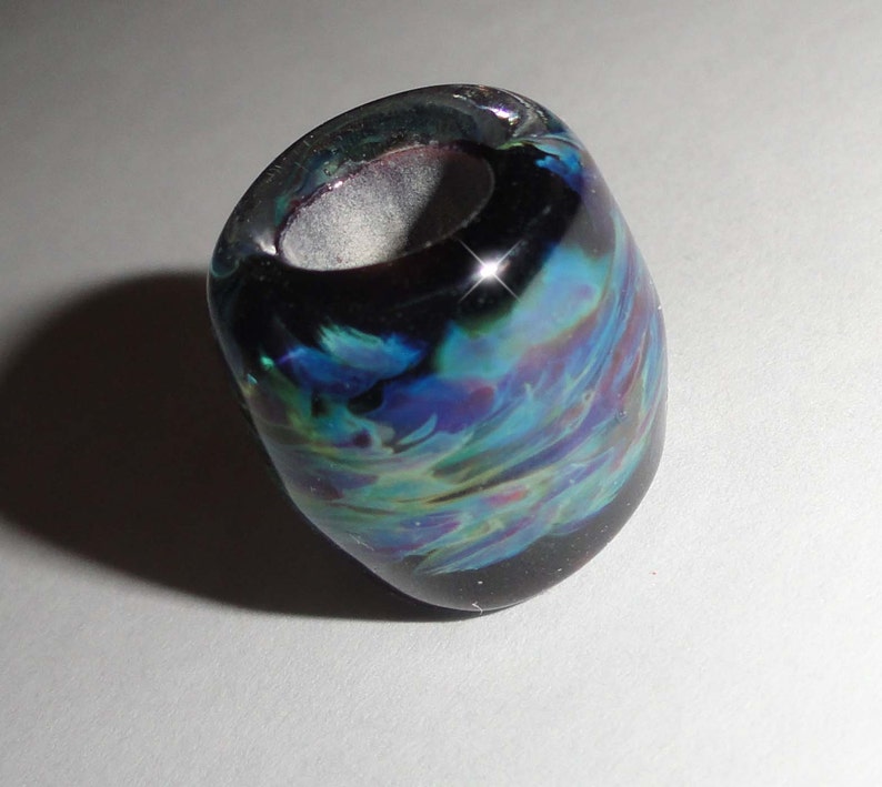 Dreaded Storm.. Handmade Lampwork Glass Beads Dreadlock Dread - Etsy