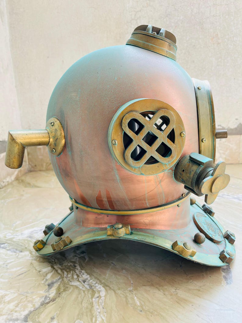 Antique 18"diving Helmet US Navy Mark V Divers Helmet Replica ...