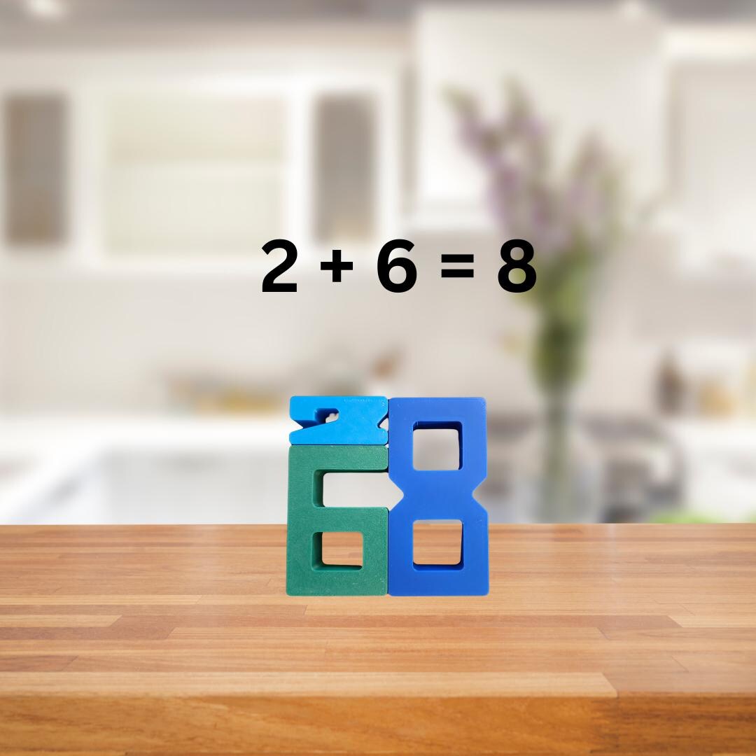 Stack & Add Number Blocks - Etsy