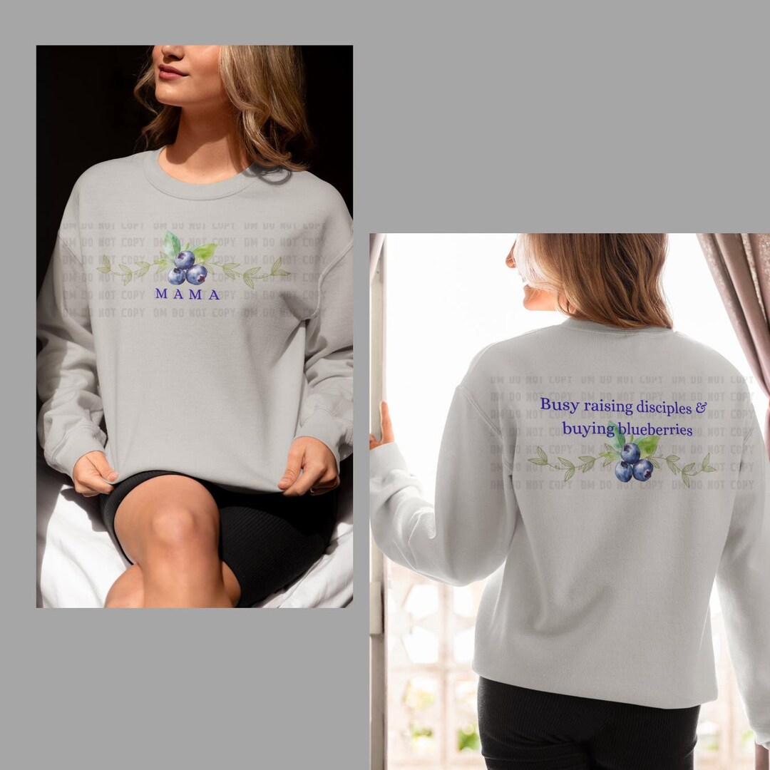 Mama Blueberry Png Digital Font File, Png Files Blueberry Budget Design ...