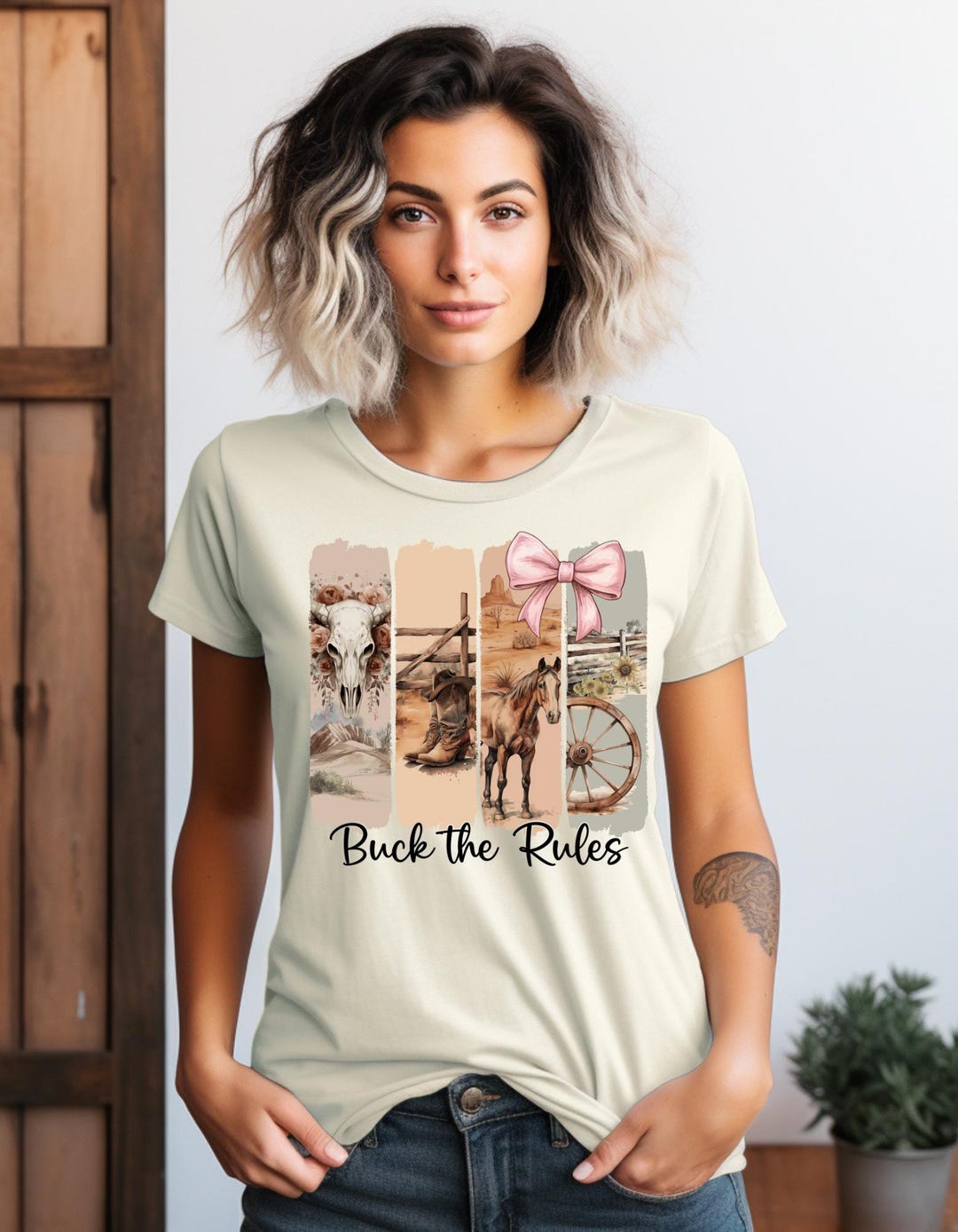 Digital File Buck the Rules Design, Png Western Brush File,western Buck the Rules for Tshirts ...