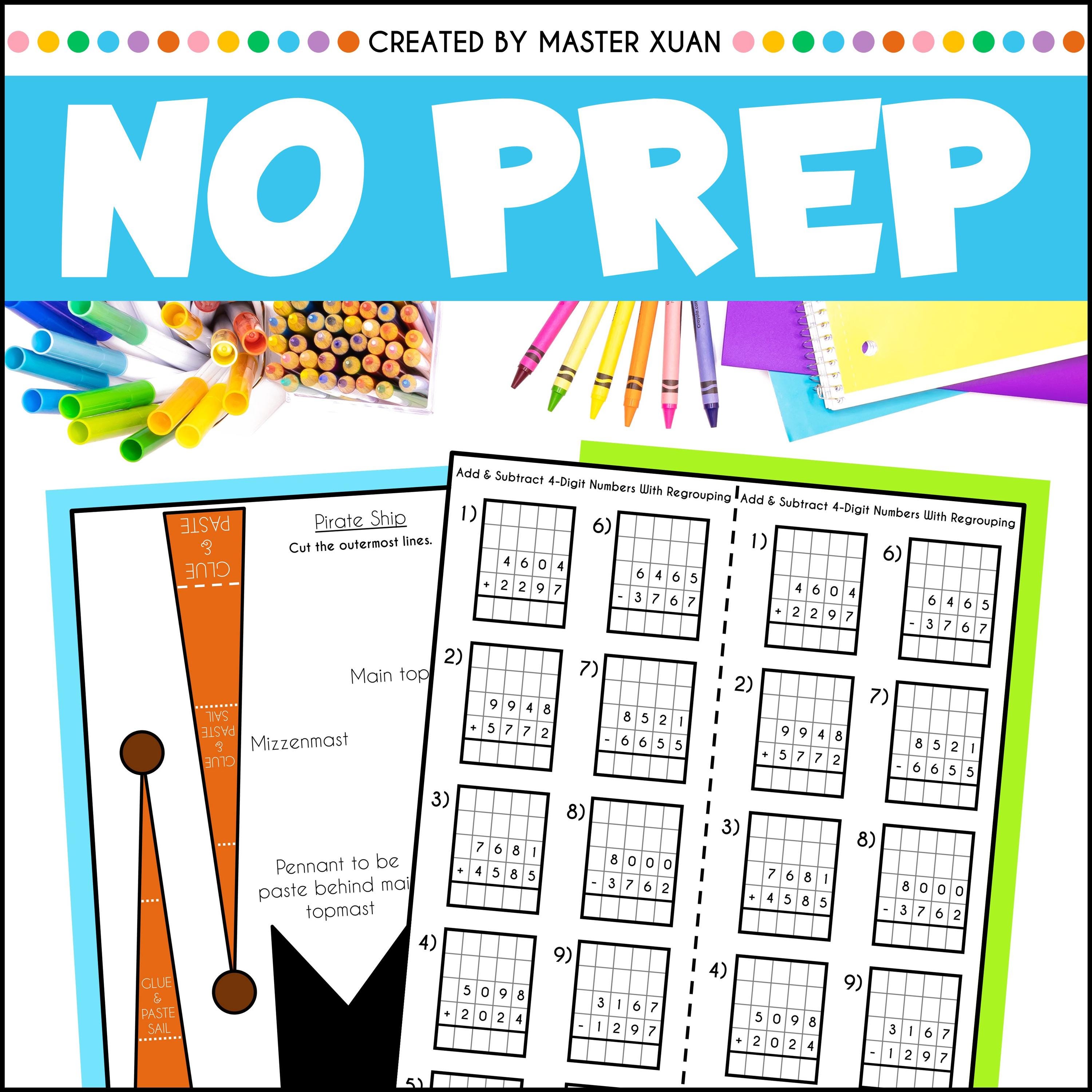 Kids Printable Pirate Ship Hat Mathematics Printables Pirate Crafts for ...