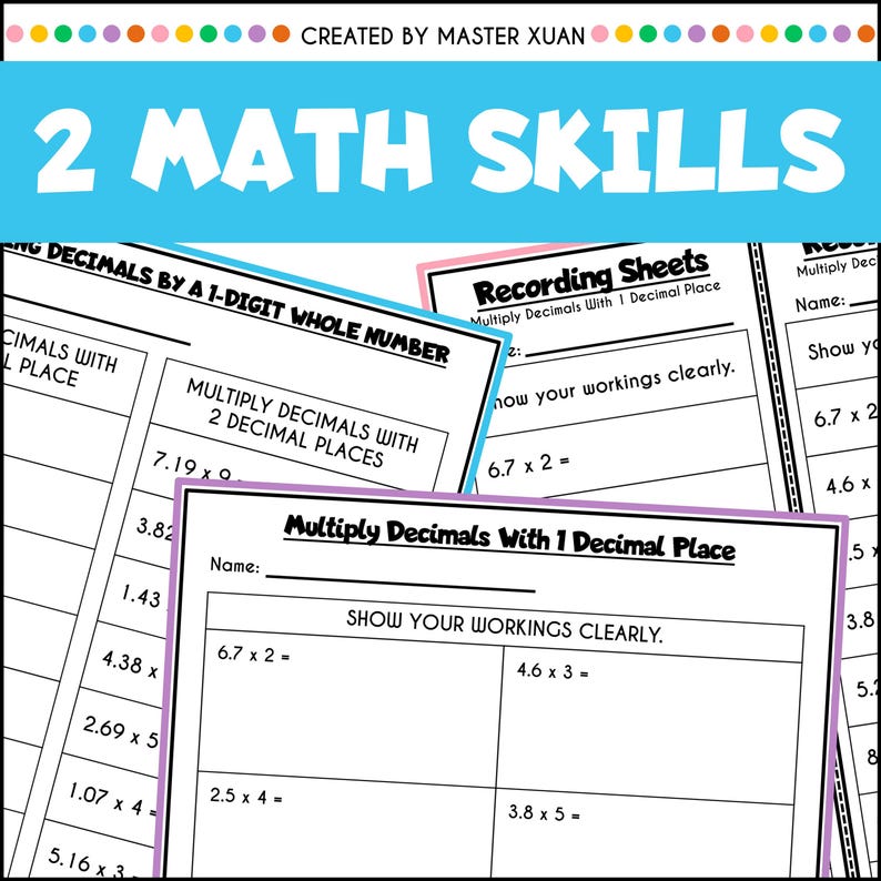 Dinosaur Craft Printables Paper Weave Crafts for Multiplying Decimals ...