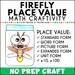 Firefly Paper Craft - 2nd Grade Place Value Math Activity - Etsy