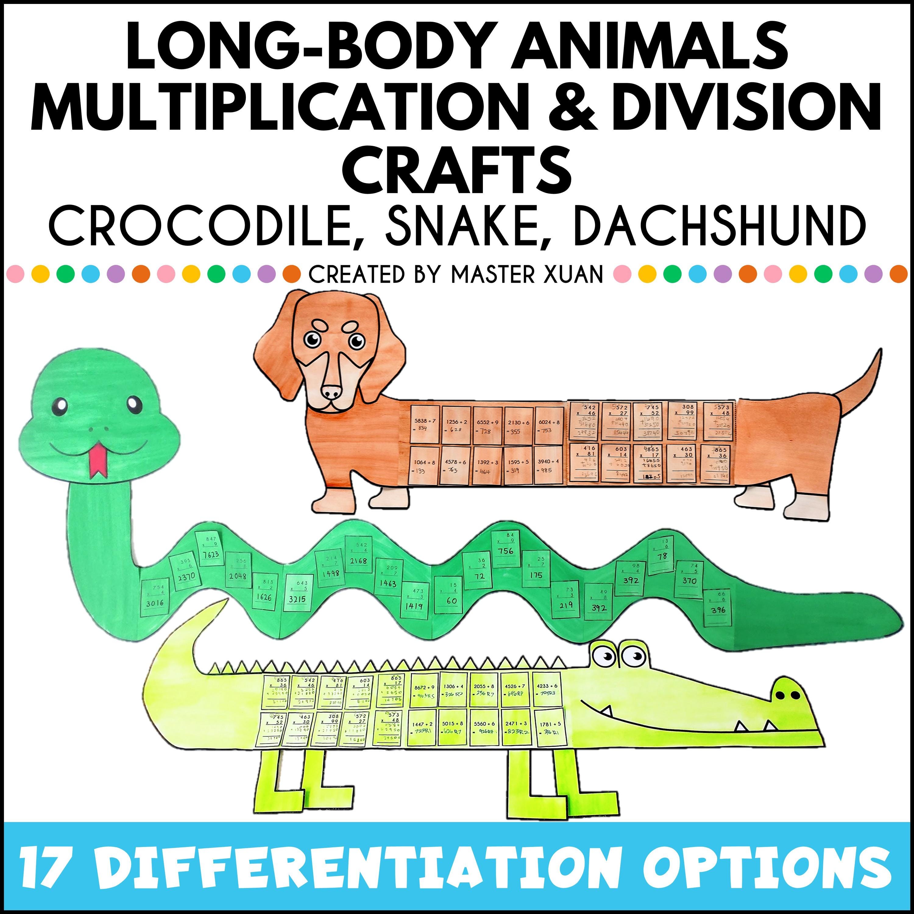 Multiplication and Division Facts for 4th Grade Math Bulletin Board ...