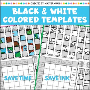 Dinosaur Craft Printables Paper Weave Crafts for Adding and Subtracting ...